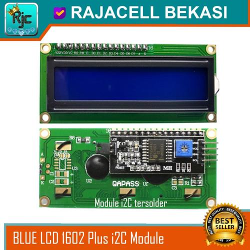 Jual Lcd 1602 16x2 For Arduinoo Esp8266 Esp32 Stm32 Pico I2c Pcf8574 Ii2 Biru Plus I2c Kota 4228