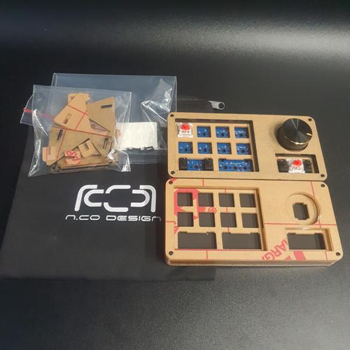Jual Custom new design macropad build mechanical numpad pcb, case ...