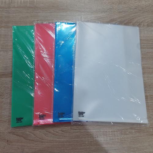 Jual Map Plastik L/ Map Bening Clear Holder Folio - Bening - Kota ...