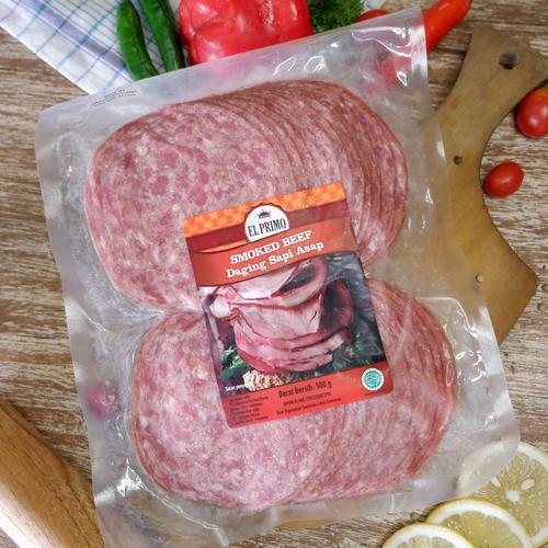 Jual EL Primo Smoked Beef Pre-Sliced 500Gr - Kab. Sleman - INDOGUNA ...