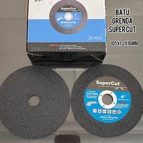 Jual BATU GRENDA / GERINDA POTONG 4 INCH SUPERCUT - Kota Medan ...