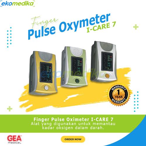 Jual FINGER PULSE OXYMETER ICARE I-CARE 7 GEA OXIMETER SATURASI OKSIGEN ...