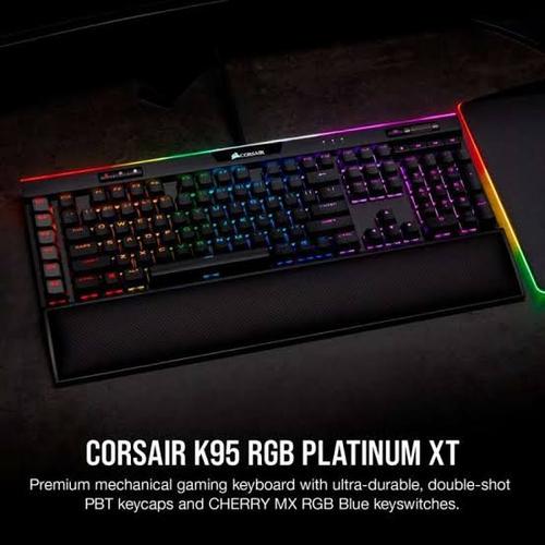 Jual corsair k95 xt platinum speed silver gaming keyboard - Kab ...