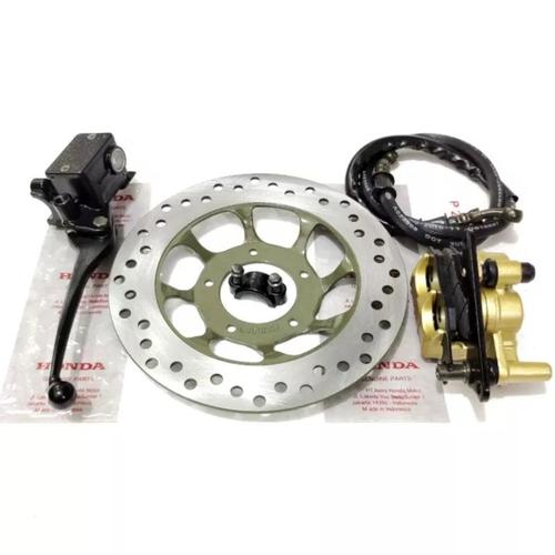 Jual selang rem+piringan depan+master rem set+kaliper depan Honda Supra x, - Kab. Tangerang ...