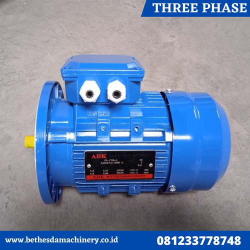 Jual Mesin Motor Penggerak 5.5 Hp/ 5.5 Pk 3 Phase Dinamo ADK 2 4 6 Pole ...
