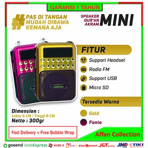 Promo Speaker Murottal Murotal AlQuran Al-Quran Tahfidz Digital 30 Juz ...