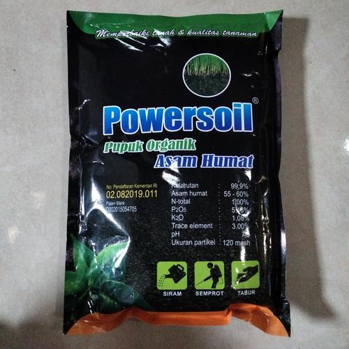 Jual POWERSOIL 1KG (Pupuk Pembenah Tanah) Humic Acid 60% power soil ...