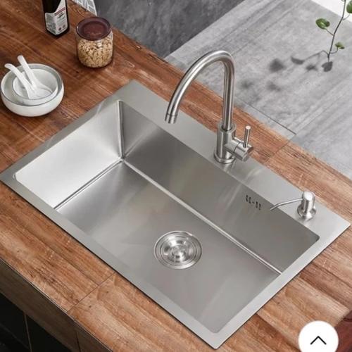 Jual KITCHEN SINK 7545 STAINLESS SUS 304 PAKET LENGKAP/BAK CUCI PIRING ...