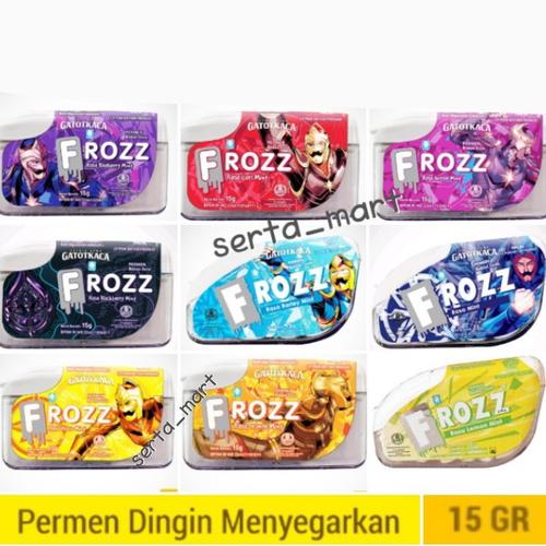 Jual Permen Frozz 15gr - Frozz Permen Mint All Variant - Anggur Mint ...