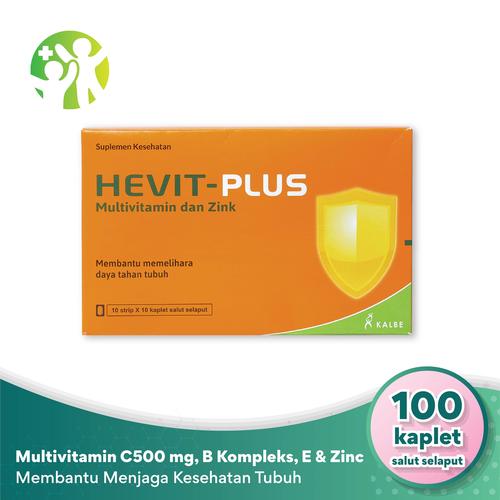 Jual Hevit Plus - Multivitamin C 500 Mg, B1, B6, B12, E dan Zinc ...