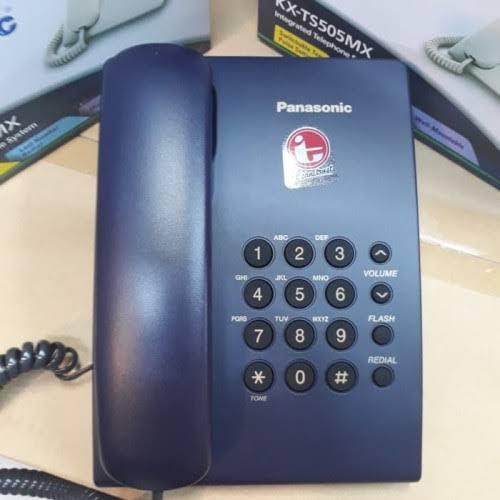 Jual Panasonic KX-TS505 RESMI 2Tahun - Telepon Kantor Rumah - Hitam, KXTS 500 - Jakarta Barat ...