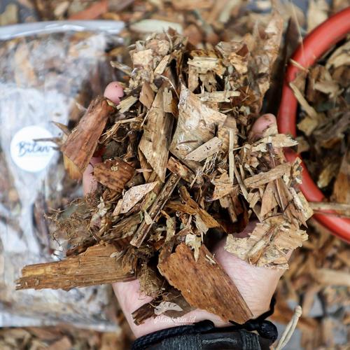 Jual humus daun bambu fermentasi/media tanam daun bambu - 500gram ...