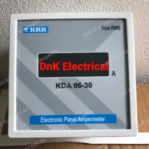 Jual Digital Direct Ampere Meter Merk KRK Type KDA 96-30/KDA96-30 - Jakarta Barat - DnK ...