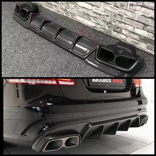 Jual Carbon Diffuser Brabus Fullset For Mercedes Benz W212 - Kota ...