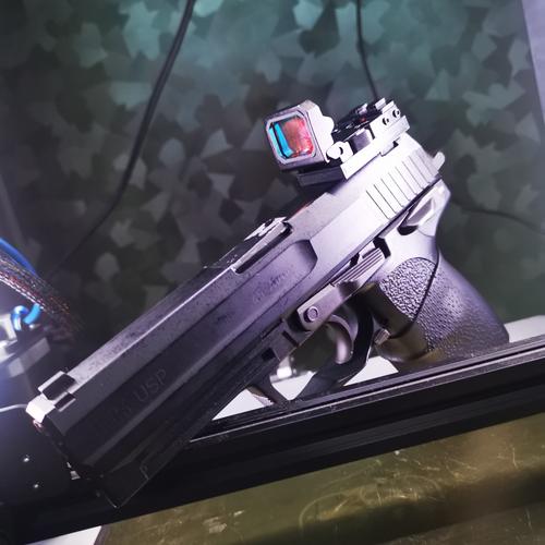 Jual rearsight adaptor red dot RMR, Vism flip untuk HK Usp 45 umarex ...
