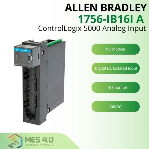 Jual Controllogix Allen Bradley 1756-IB16I I/O Module Digital DC Input ...