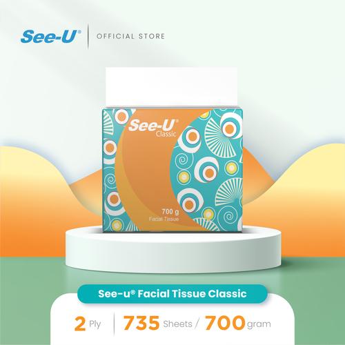 Promo See-u Facial Tissue Classic Kiloan 700gr - Kab. Tabanan - Plenty ...