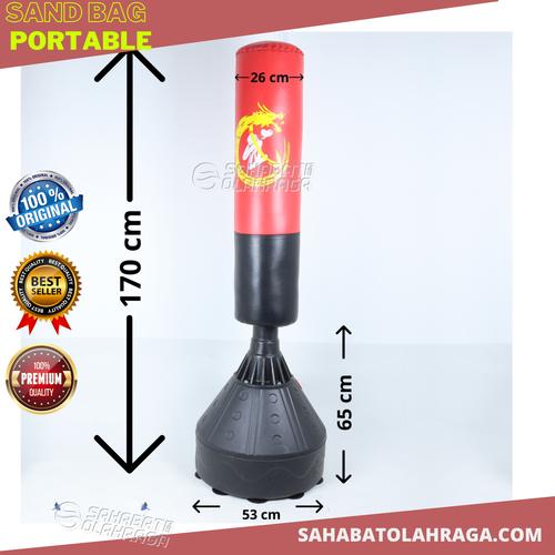 Jual Samsak sansak sandsack sandbag tinju silat portable berdiri ...