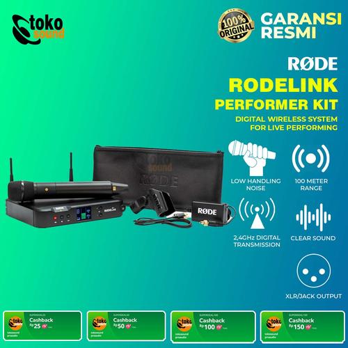 Jual RODE RODELink Performer Kit Digital Wireless System for Live ...