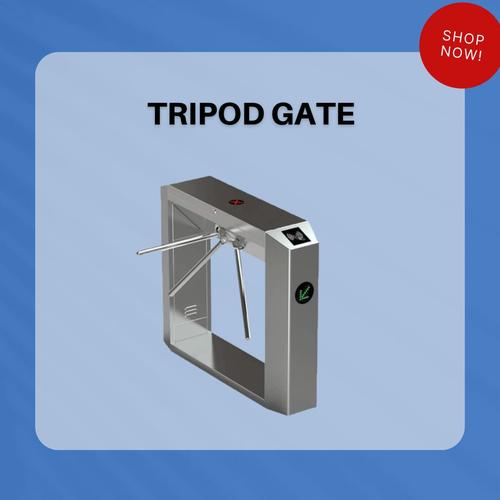 Jual Pedestrian Tripod Turnstile Gate Tripod Gate *include Pemasangan