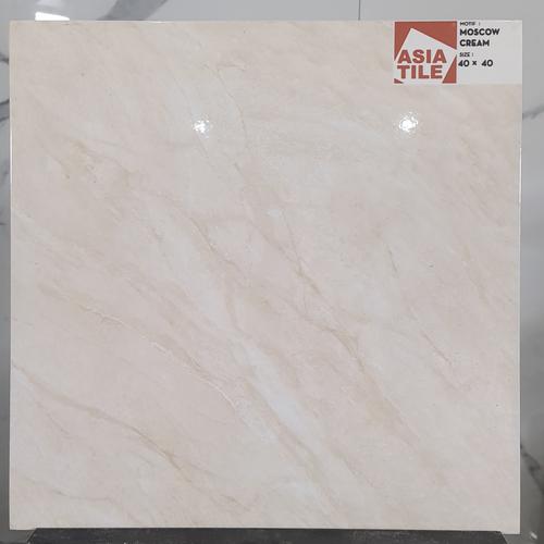 Jual Keramik Lantai Asia Tile MOSCOW Series 40x40 cm Kw1 - CREAM ...