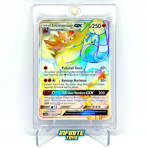 Jual Incineroar GX HR Pokemon TCG Indonesia - Kab. Jember - Infinite Toyz | Tokopedia