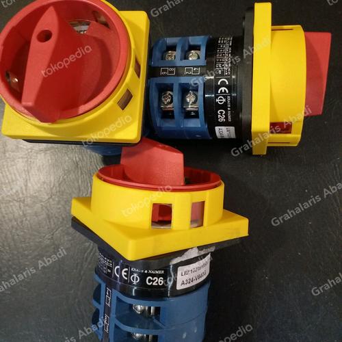 Jual main switch 32A 4pole C26 A324 V840G Kraus Naimer off on posisi ...