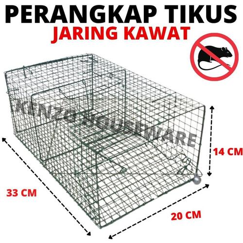 Jual Jebakan Perangkap Kotak Jaring Tikus Besar Jumbo Kawat Terlaris ...