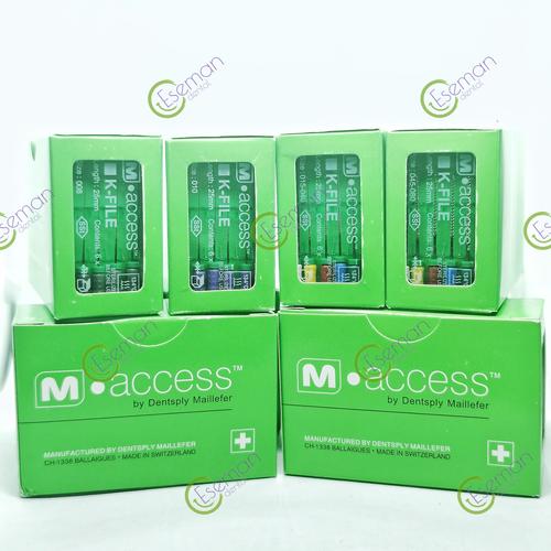 Promo Dentsply M Access K File 25 mm Jarum Endo KFile 25mm 08 10 15-40 ...