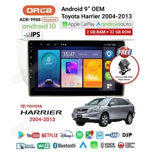 Jual Headunit Android 9 Inchi Khusus Toyota Harrier - Kota Bogor - Max ...