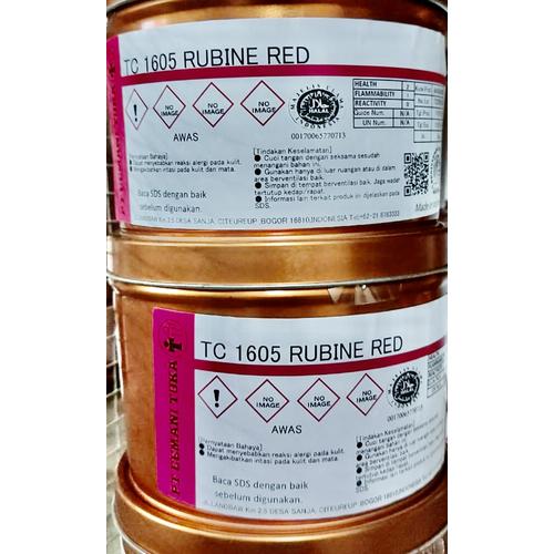 Jual Tinta cetak Cemani toka TC 1605 RUBINE RED - Jakarta Timur - Toko ...