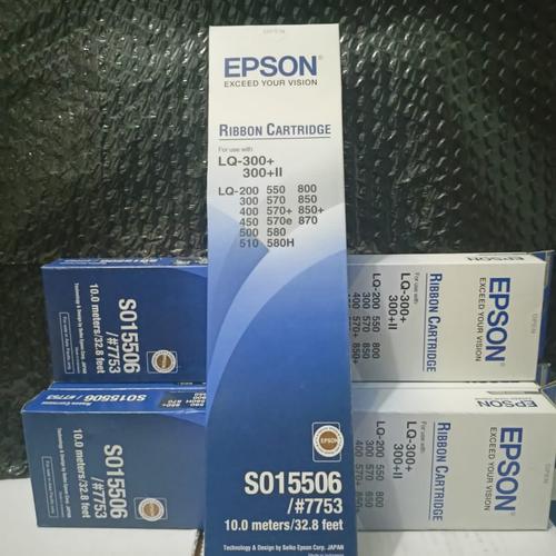 Jual Epson Ribbon Cartridge LQ300 Pita LQ 300 Original Cartridge Epson ...