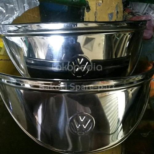 Jual topi lampu/pet lampu mobil vw kodok/kombi chrome - Jakarta Pusat ...