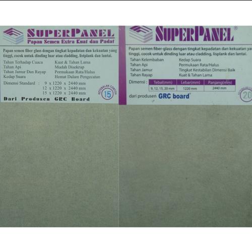Jual GRC superpanel untuk Lantai ukuran 1200 x 2400 - 16x1200x2400 - Kota Bandung - Villshopz ...