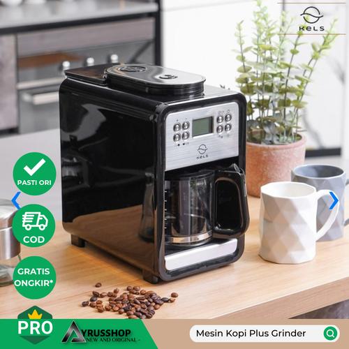 Jual Mesin Kopi Otomatis Plus Grinder 2in1 850ml Coffee Maker Milano ...