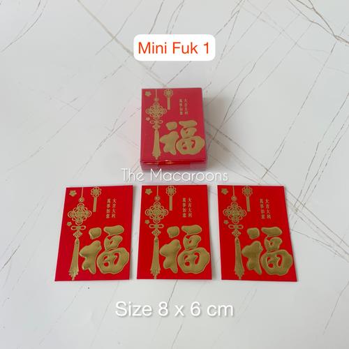 Jual Angpao Mini Fuk Hoki Fu / Amplop Imlek Hong Bao Premium Fung Pao ...