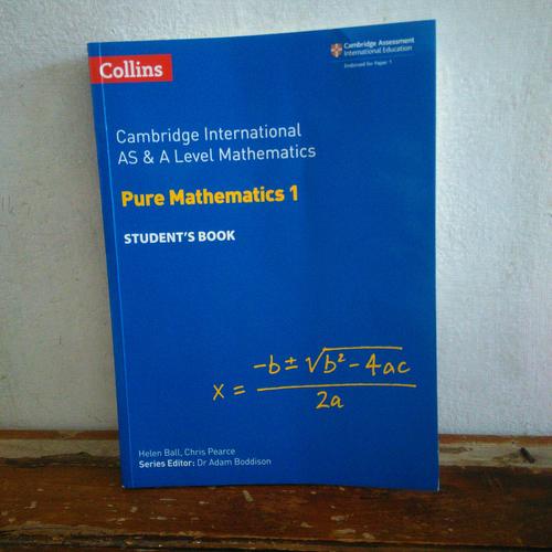 Jual collins Cambridge international as & A level pure mathematics 1 ...