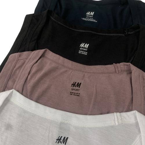 Jual HnM Mens Sports Regular Fit Stretch Tank Top Pria Gym Workout ...
