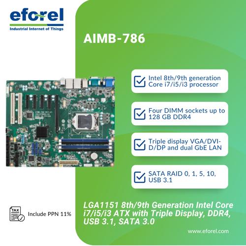 Jual Industrial ATX Motherboard Komputer Intel Core I Advantech AIMB-786G2 - Kota Surabaya ...