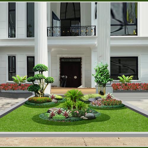 Jual Desain Gambar Taman Rumput Halaman Rumah - Kota Tangerang Selatan ...