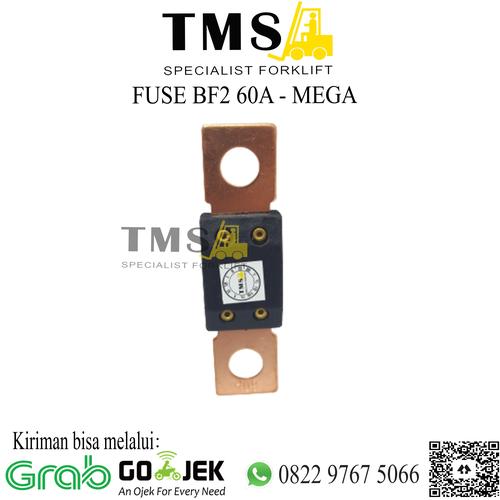 Jual Fuse BF2 Mega 60A For Forklift Eletric Sekring ANM Type Black ...