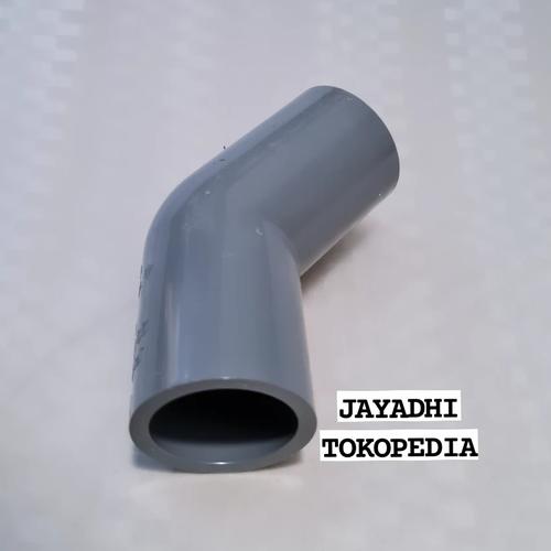 Jual PVC Knee 45 derajat 3/4" AW - Elbow 45° 3/4 inch - Kota Surabaya ...