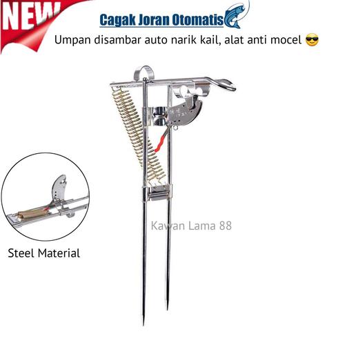 Jual gagang cagak penyangga joran narik otomatis anti mocel drag 10kg ...