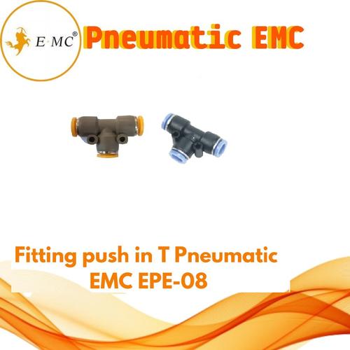 Jual Fitting push in T Pneumatic EMC EPE-08 - Jakarta Barat - Hydraulic ...