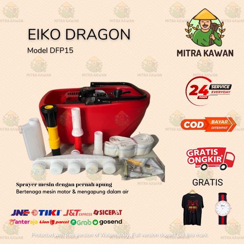 Jual mesin pompa air apung floating pump DRAGON - 2 Tak (3Nozel ...