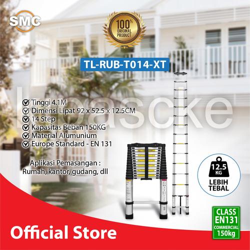 Promo Tangga Telescopic 14 Step 4.1 Meter Tangga Lipat Tangga ...