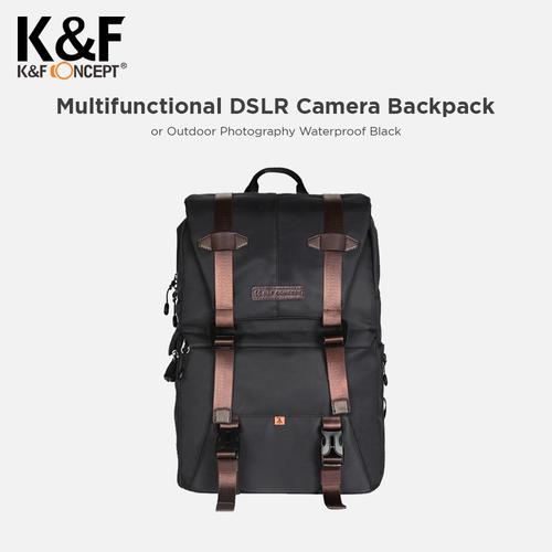 Promo KNF Concept 20L Tas Travel Camera Backpack Waterproof Bag - Black ...