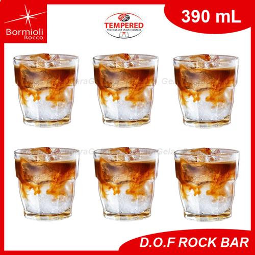 Jual 1 SET 6 PCS Bormioli Rocco Gelas Bar/Gelas Latte/Tempered Glass ...