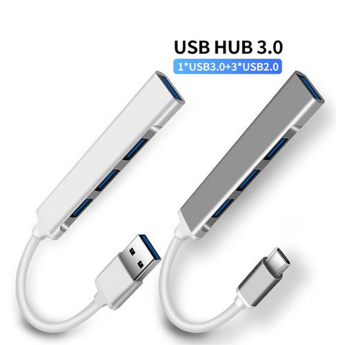 Promo USB Hub Adapter Splitter 4 Port USB 3.0 Type C PC Laptop high ...