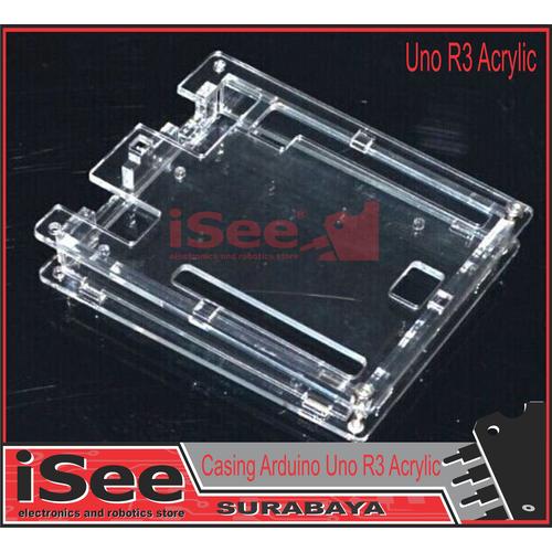 Jual Casing Arduino Uno R3 Acrylic Plastic Case Kota Surabaya Isee Tokopedia
